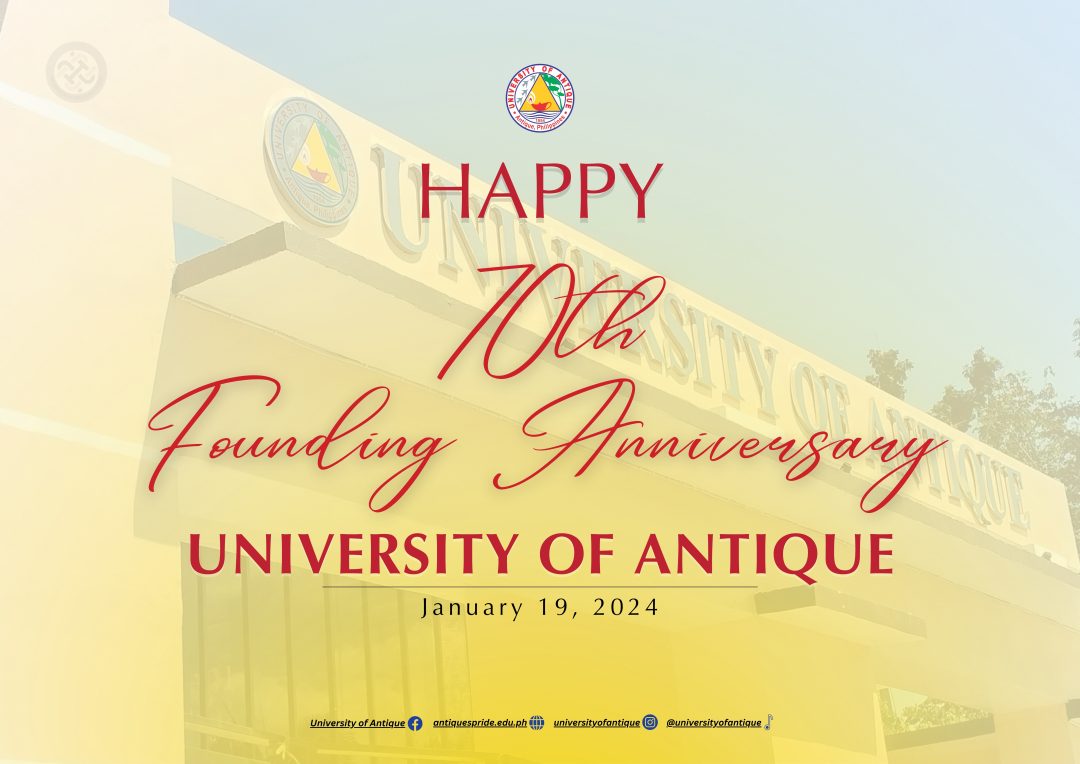 UA commemorates 70th Founding Anniversary - University of Antique